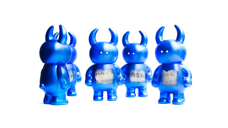 "Book Uamou: Series 4" released... and It's Blue!! - SpankyStokes.com | Designer Toy • Vinyl Toy ...